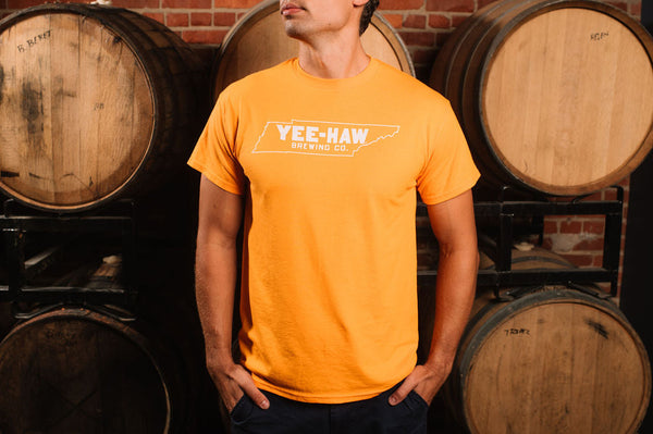 Yee-Haw State Tee – Yee-Haw Brewing Co.